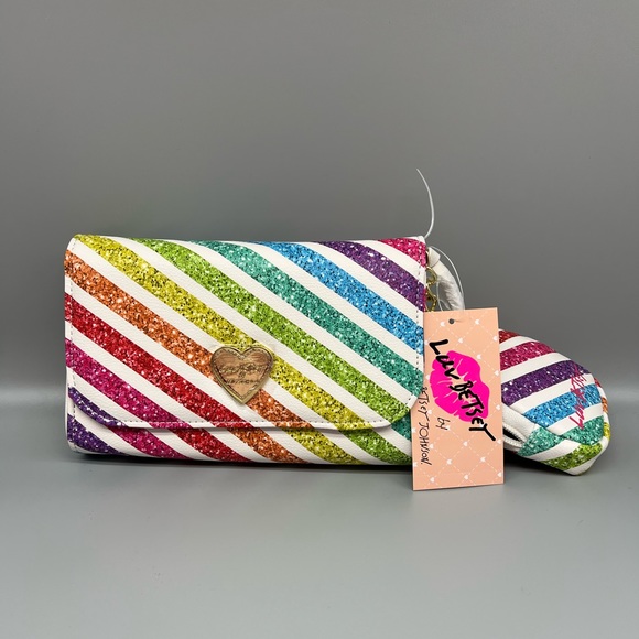 Betsey Johnson Bags Betsey Johnson Rainbow Crossbody Purse Poshmark 1196